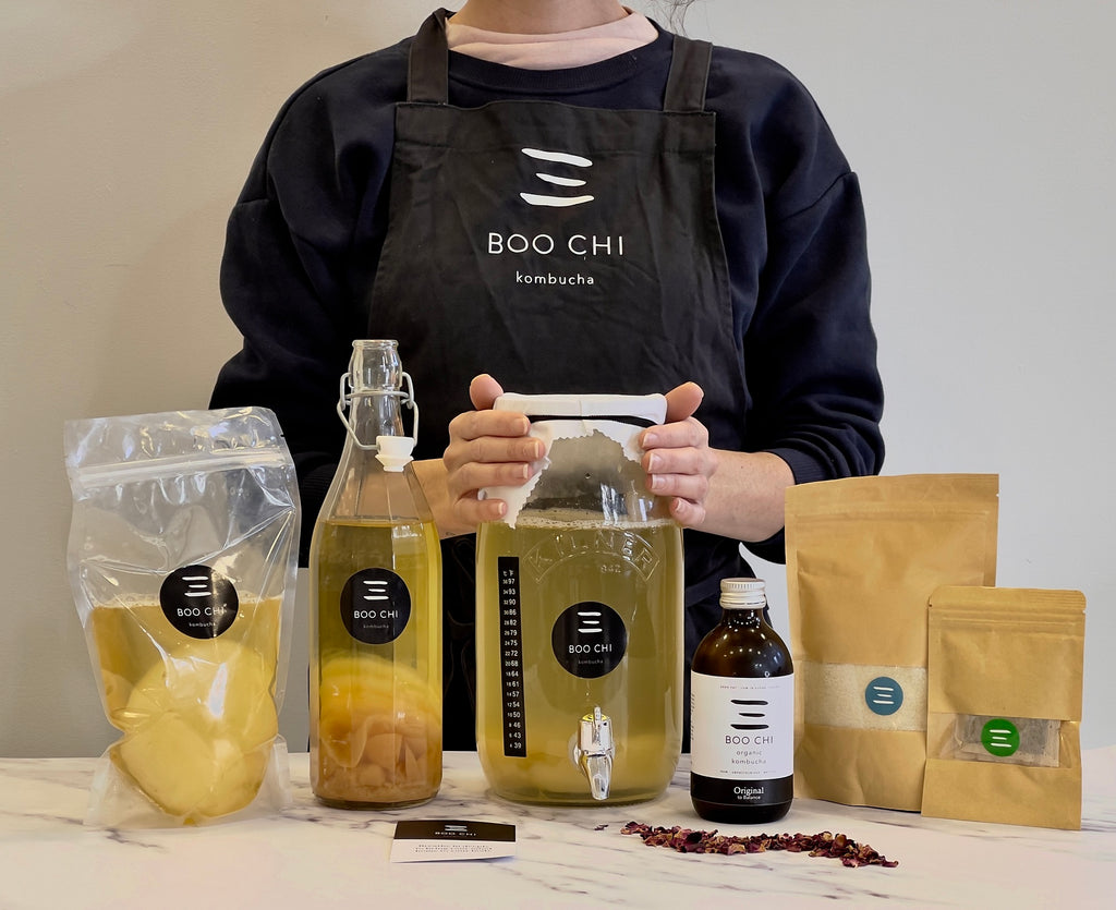 PREMIUM: Organic 3L (Kilner) Kombucha Making Kit – Boo Chi Kombucha