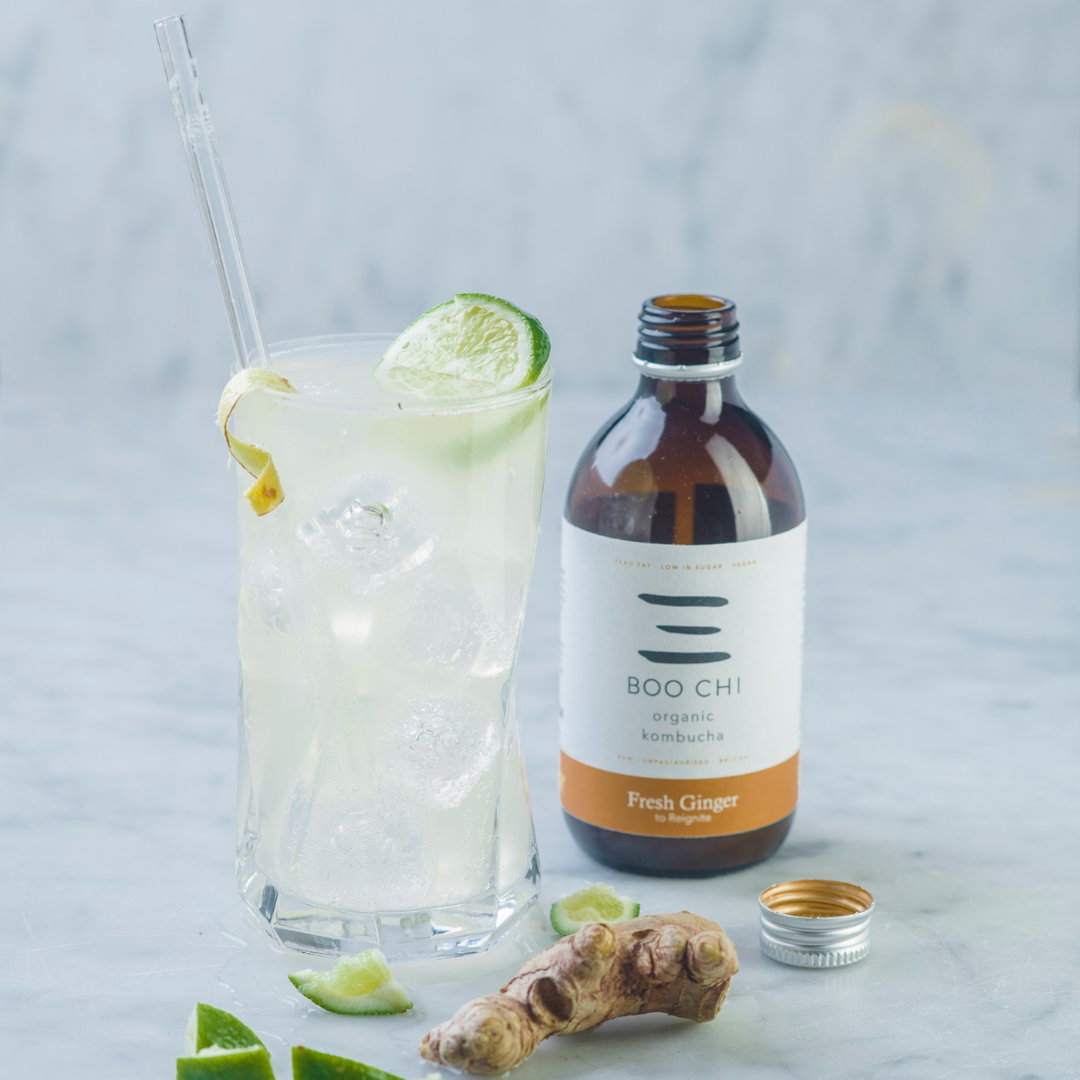 REIGNITE: Fresh Ginger - 12 x 330ml – Boo Chi Kombucha